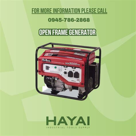 Open Frame Generator Commercial Industrial Industrial Equipment On Carousell