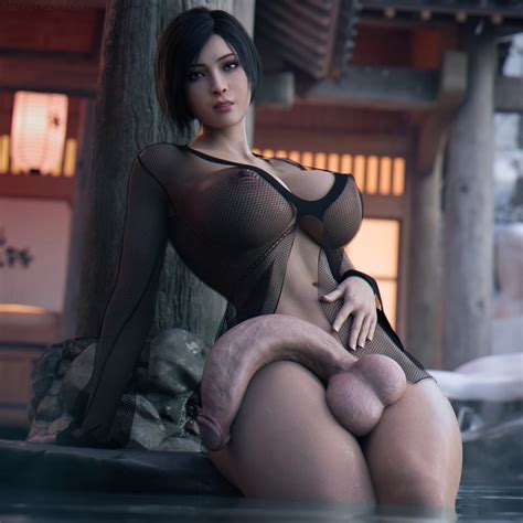 Rule 34 1futa 3d Ada Wong Areolae Asian Futanari Balls Bath Big