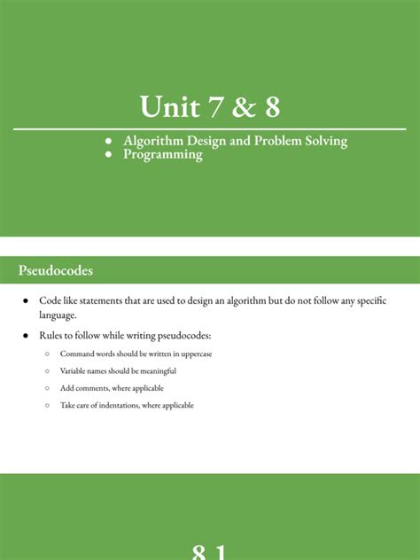 Algorithm Design And Programming Basics Pdf