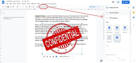 How To Add A Watermark In Your Google Documents A Perfect Guide