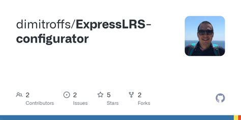 Github Dimitroffs Expresslrs Configurator