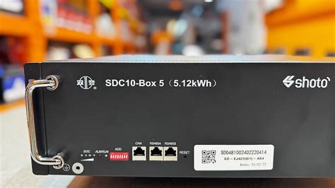 Shoto Sdc10 Box5 Lithium Battery Unboxing And Review 51 2v 100ah 5 1kwh Youtube
