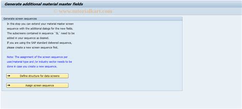 SPL GENERATE DDIC SAP Tcode Generate Additional Fields