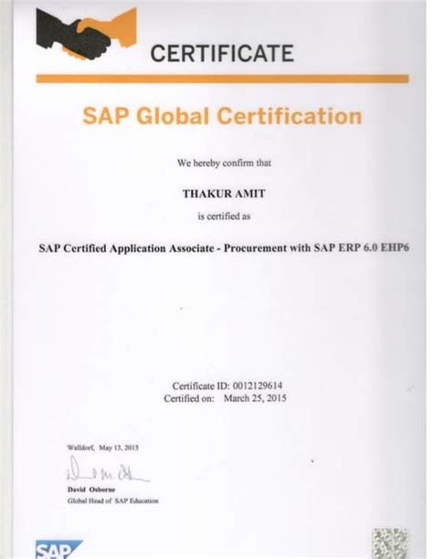 Sap Certificate Amit Thakur Pdf Sap Certificate Amit Thakur Pdf