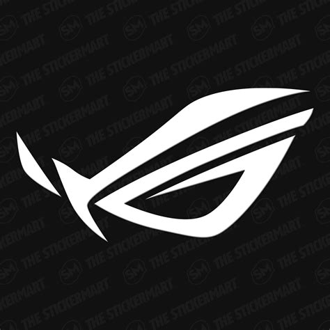 Rog Asus Logo Vinyl Decal Computer Logo Vinyl Decals Asus