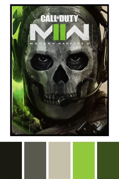 Modern Warfare 2 Color Palette Flowerpsyched Call Of Duty Modern