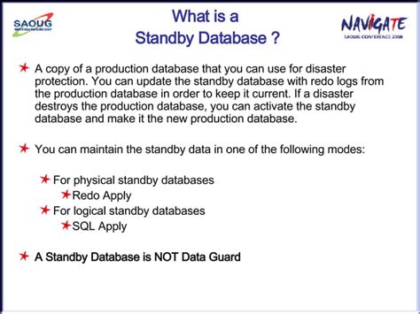 oracle data guard ppt databases computer software and applications