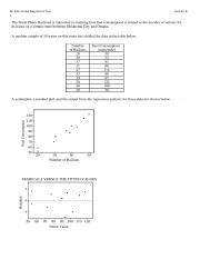 AP Stats Linear Regression Test Pdf AP Stats Linear Regression Test Version A