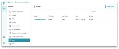 7 Add Users And Assign Roles Dremio Documentation