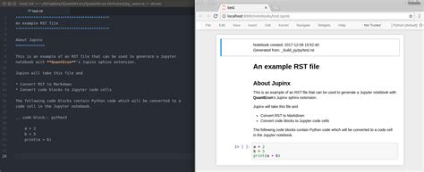 Introducing Jupinx Generating Jupyter Notebooks From Text By Natasha Watkins Quantecon