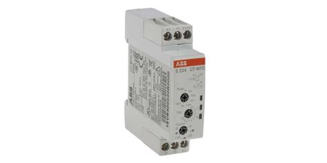 Abb Spdt Multi Function Timer Relay 24 → 240 V Ac 24 → 48v Dc 0 05 S → 100h Din Rail Mount