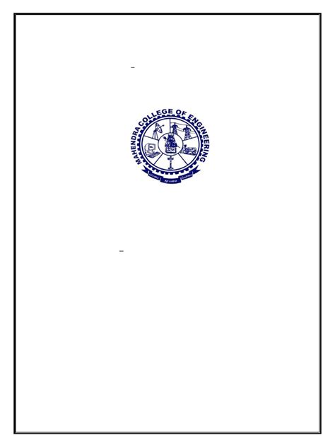 Cs3501 Compiler Design Laboratory Pdf Parsing Computer Engineering