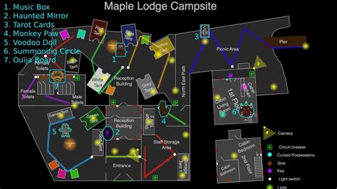 Phasmophobia — All Cursed Objects On Maple Lodge Campsite