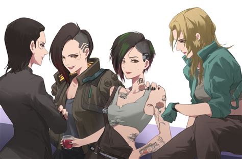 V And Judy Alvarez Cyberpunk And 1 More Drawn By Lp947131491 Danbooru V And Judy Alvarez Cyberpunk And 1 More Drawn By Lp947131491 Danbooru