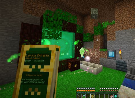 Left Hand And Lexica Botania · Issue 2404 · Vazkiimodsbotania · Github
