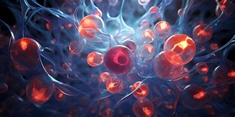 The Importance Of Mitochondria In Cell Energy Production Concept
