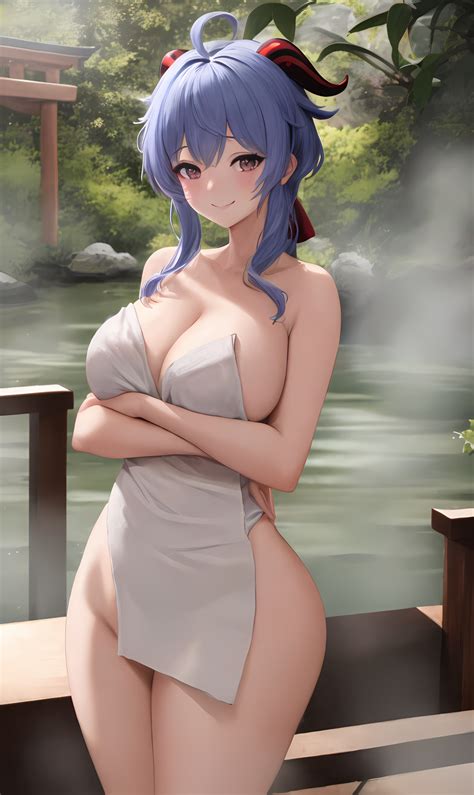 Rule 34 Ai Generated Big Breasts Blue Hair Ganyu Genshin Impact