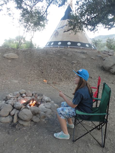 Six Jellybeans Tee Pee Camping