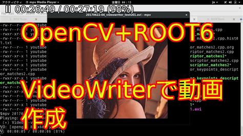 Opencvcern Root How To No18 Videowriterで動画生成 Youtube
