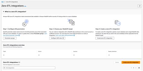 Amazon Aurora MySQL Zero ETL Integration With Amazon Redshift Is Now