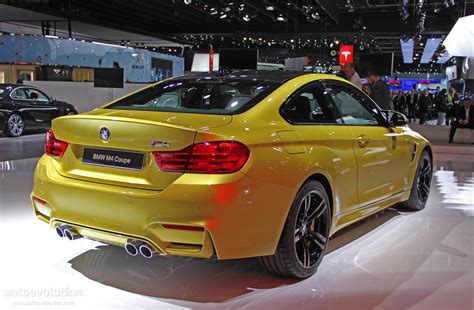 Bmw M4 Looks Proud Of Its New 3 Liter Twin Turbo Engine Live Photos
