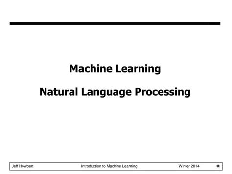 Ppt Machine Learning Natural Language Processing Powerpoint Presentation Id 5583547