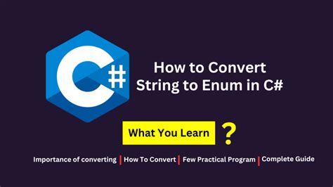 How To Convert String To Enum In C A Comprehensive Guide Latest News In Hindi Taza Hindi