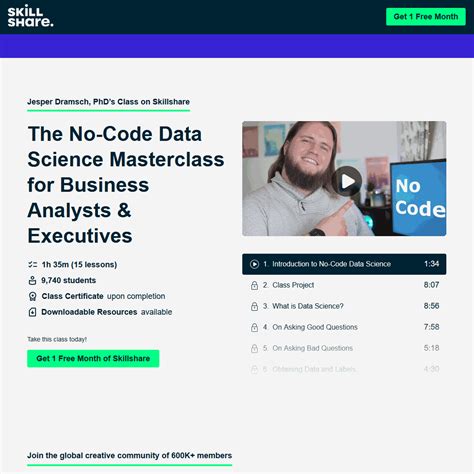 Datascience Skillshare Jesper Dramsch