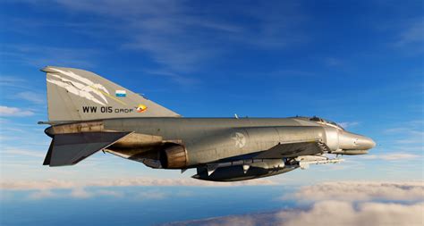 F 4e Trigger 124th Strider Squadron Lrssg Osean Air Defense