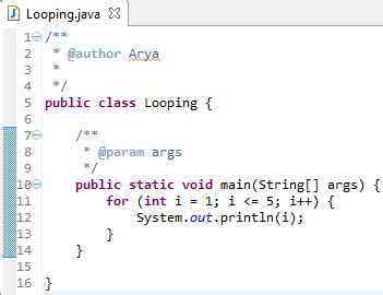 Belajar Looping Di Java