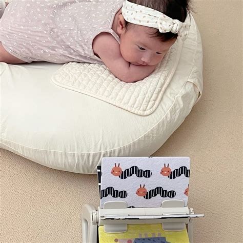 Taftoyskorea 타프토이즈 터미타임 스피닝북 오늘의 육아템은 터미타임