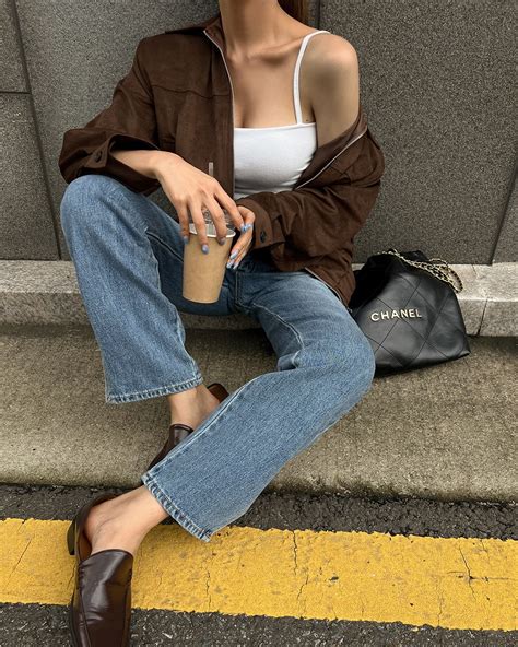 메이빈스 [당일발송]엘라 와이드 데님 팬츠 데일리 꾸안꾸 청바지 일자핏 세미와이드 데이트룩 워싱데님