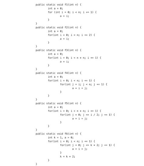 Solved Determine a big Θ bound for each function and Chegg