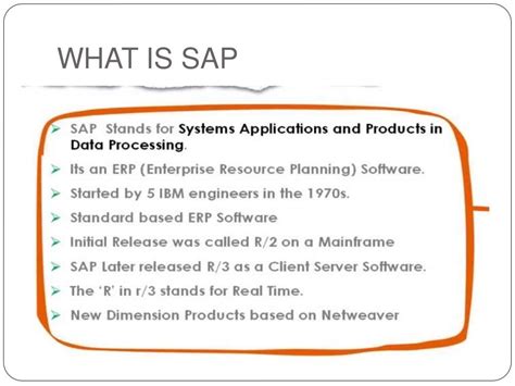 Sap Introduction