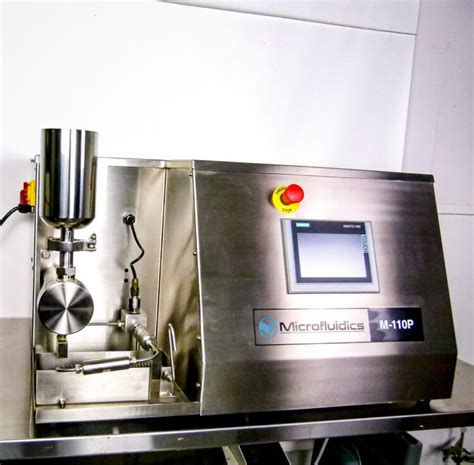 Microfluidics M110 P Microfluidizer With Electronic Pressure Transducer Hyland Scientific