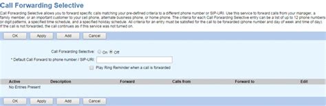 Create Georouting Rules With Call Forwarding Selective Tpx