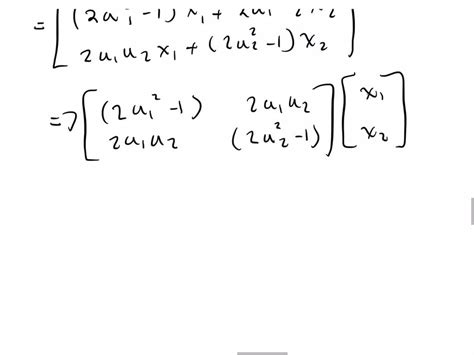 Verify That Affine Linear Transformations Map Lines Into Lines By Showing If 𝐮 T 𝐮 𝐀 𝐮 𝐛