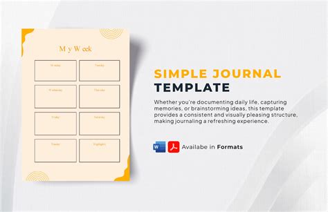 Editable Journal Templates In Pdf To Download
