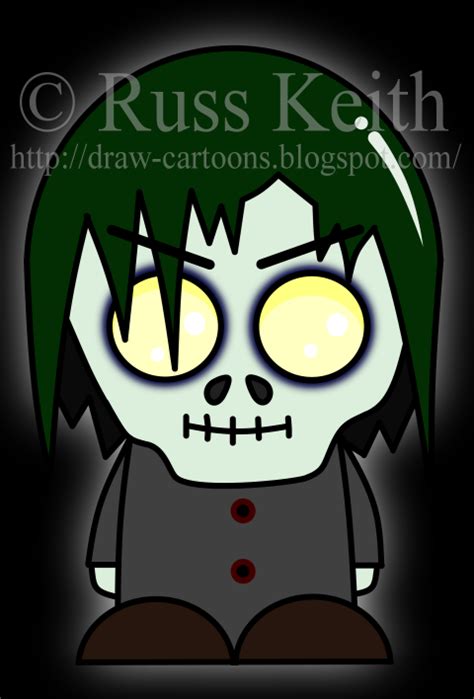 How To Draw Cartoons Zombie