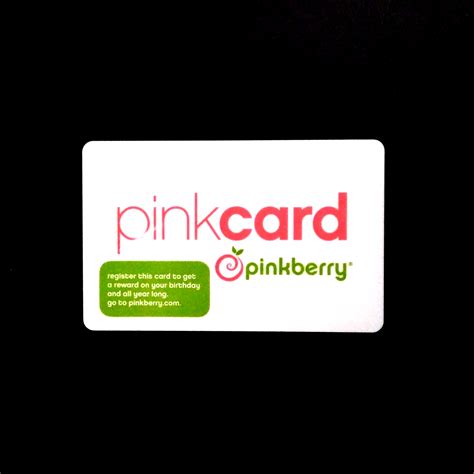 Pinkberry Pink Card New Collectible T Card 0 6000 Ebay