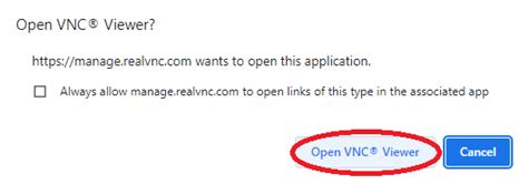 connecting to a computer from the realvnc connect portal realvnc help center