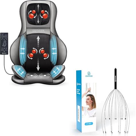 Comfier Shiatsu Neck Back Massager Troubleshooting Guide Body Massager