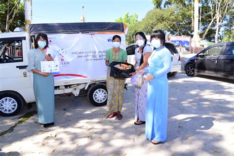 Asean Care” အစီအစဉ်ဖြင့် တောင်ကြီးမြို့တွင် ကိုဗစ် ၁၉ ရောဂါကြောင့