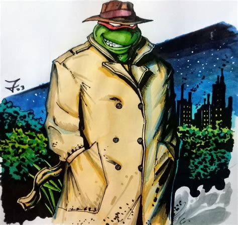 Raph In Disguise Sketch By Me R Tmnt