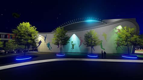 Animacioni Kompleksi Sportiv Multifunksional Bashkia Fier YouTube