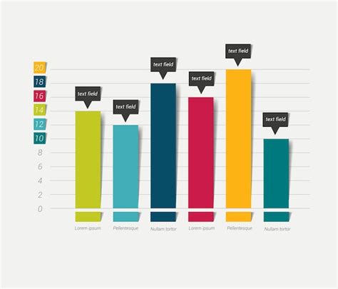 Premium Vector Flat Chart Graph Simply Color Editable Infographics
