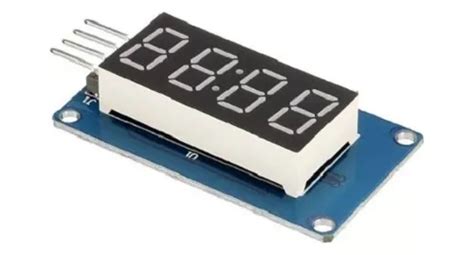 Módulo Display 7 Segmentos 4 Dígitos Relógio Tm1637 4 Pçs Mercadolivre