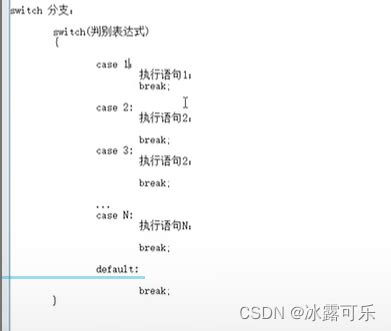 c c 顺序结构if else分支语句do while循环语句switch case break语句 c 的case和break CSDN博客
