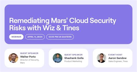 Paul Keegan On Linkedin Remediating Mars Cloud Security Risks With Wiz And Tines Tines
