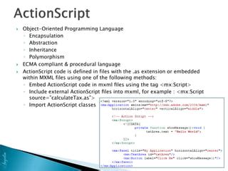 Action Script PPT